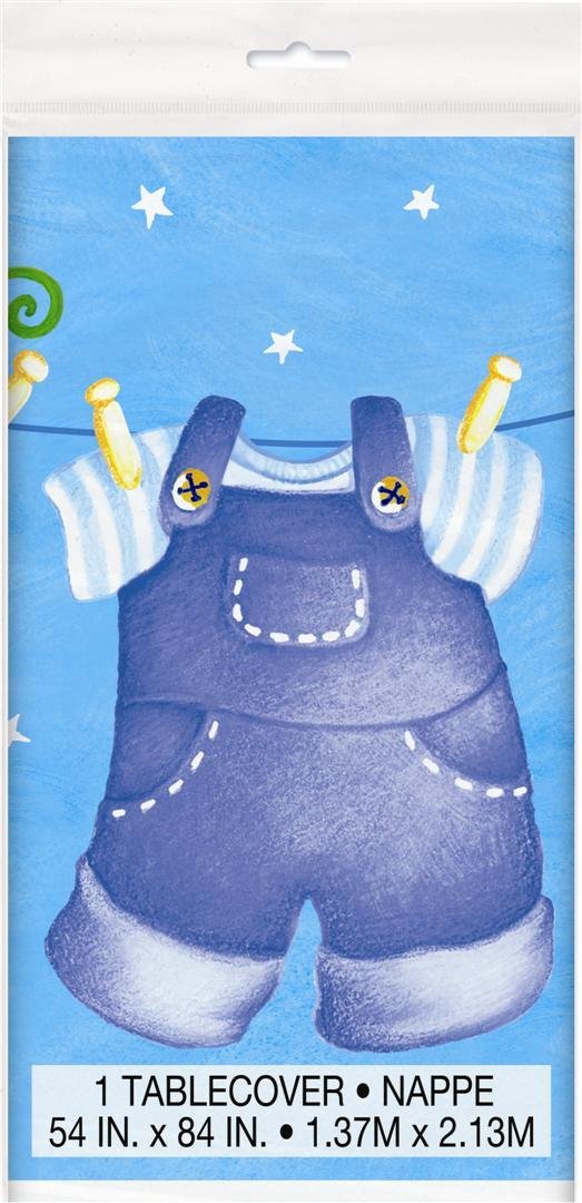 Cardboard Blue Clothesline Boy Baby Shower Cake Bunting Topper N30 free ...