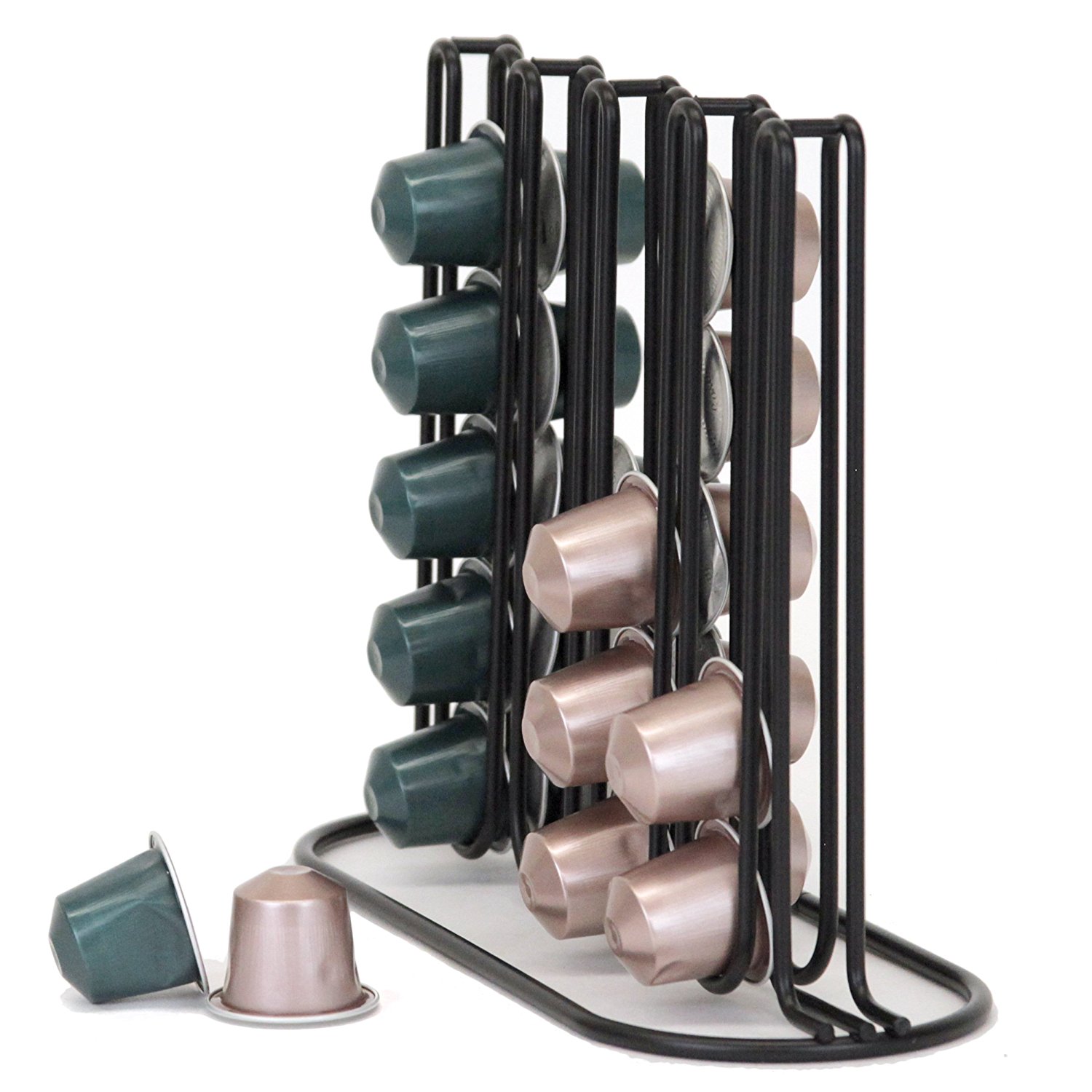 Slim and Sleek Coffee Pod Holder and Organizer for 40 Coffee Pods for ...