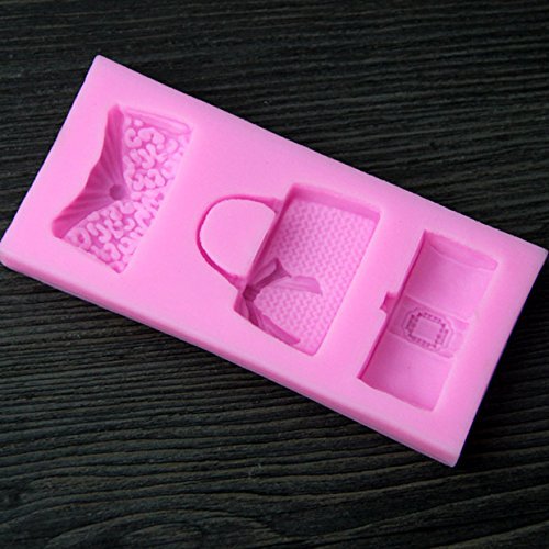 Anyana Purse Silicone Fondant Mold Cake Decorating Pastry Gum Pastry ...