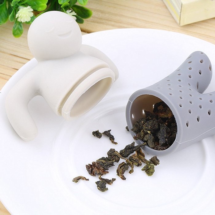 Gangnumsky-Unique Cute Tea Strainer, Interesting Life Partner Cute Mr ...