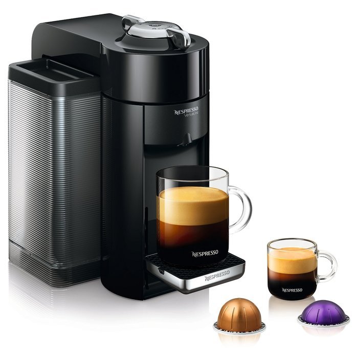 Nespresso GCC1-US-BK-NE VertuoLine Evoluo Deluxe Coffee and Espresso ...