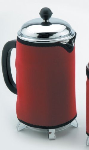 Red Cafetiere / Coffee Press Cozy / Coat - 8 Cup by CKS free image download