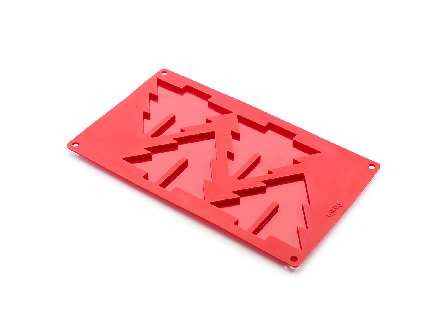 Lekue 3D Big Xmas Tree Mold, Red N3 free image download