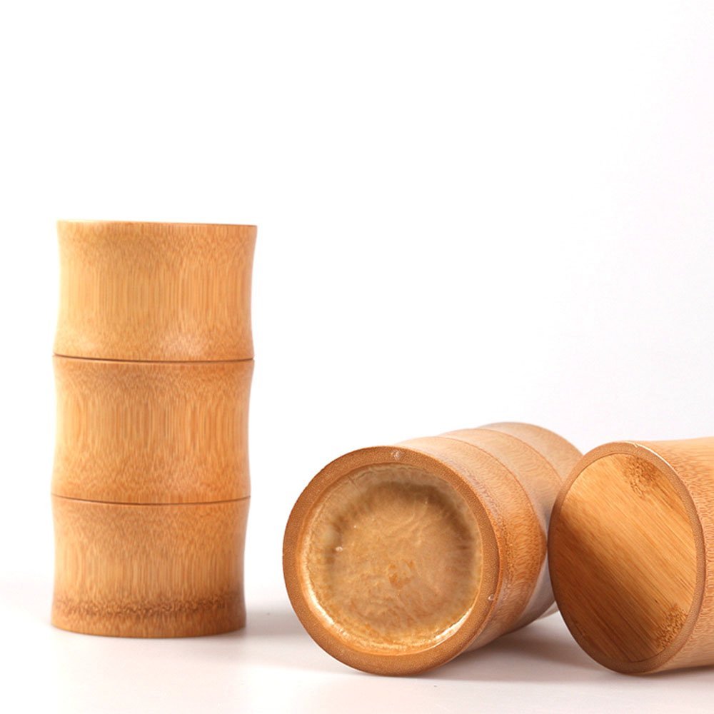 XDOBO Natural Handmade Bamboo Joint Tea Tin Container Seal Spice ...