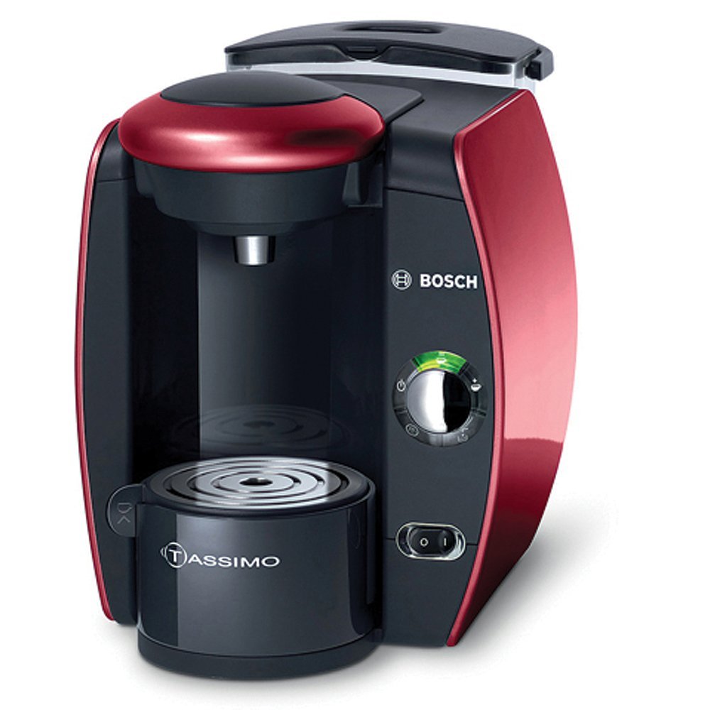 Bosch TAS4513UC Tassimo Single-Serve Coffee Brewer, Glamour Red free ...