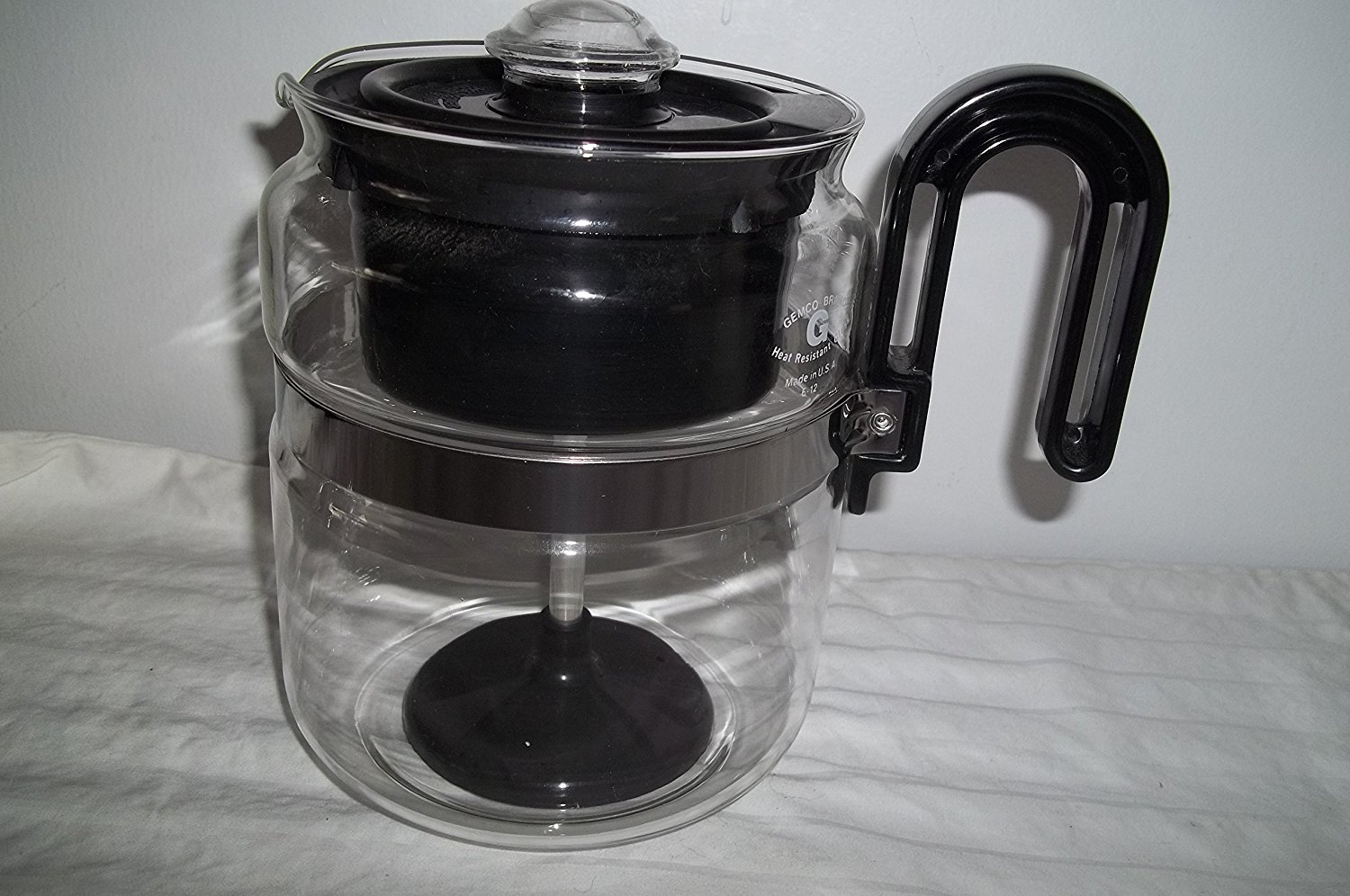 Gemco Brand Glass Coffee Pot with Plastic Interior free image download