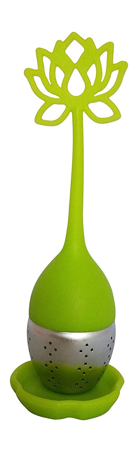 Lotus Flower Tea Infuser for Loose Tea (Red) N4 free image download