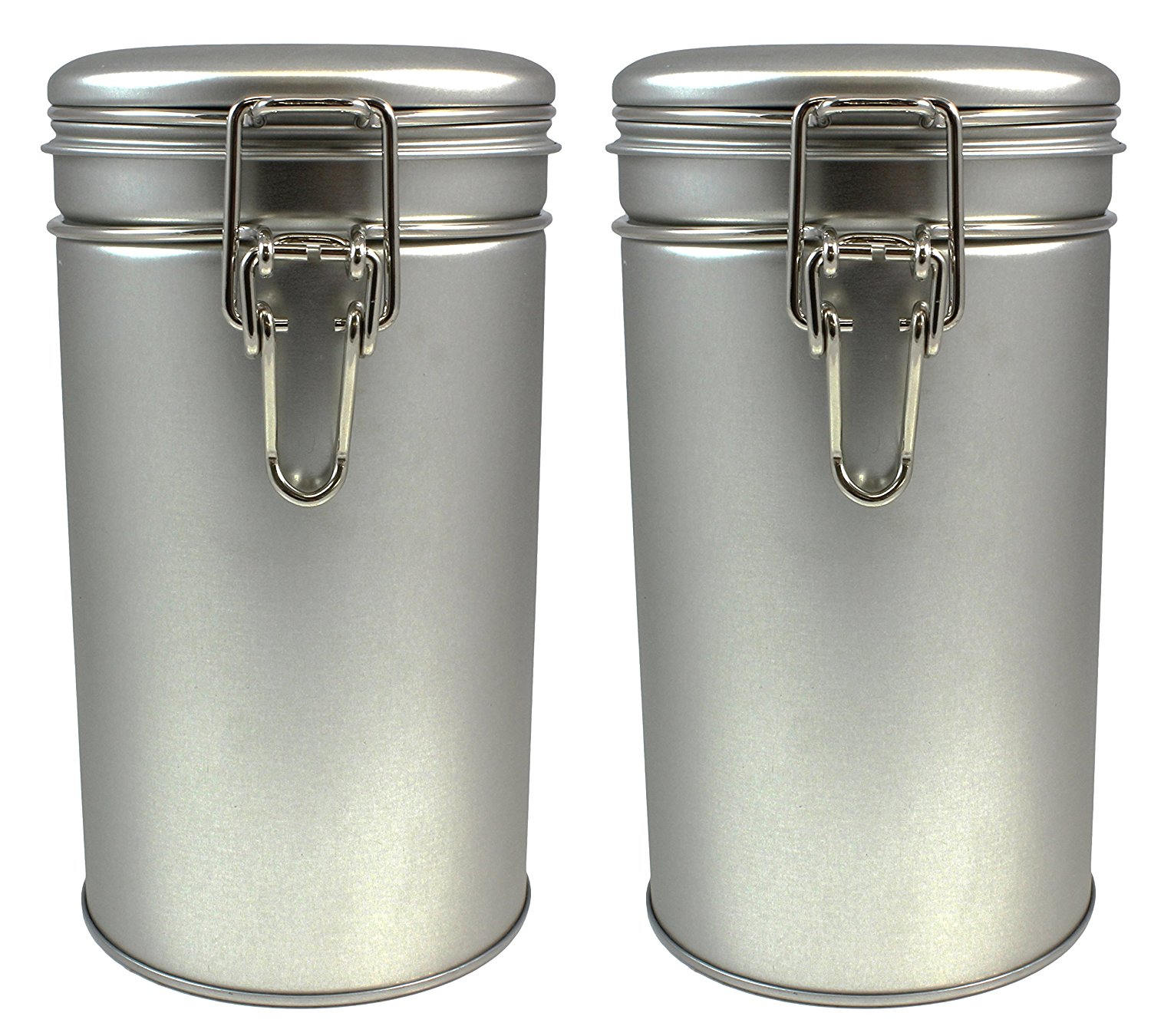 Latching Tea Storage Tin, Coffee Tin, Tea Container, Spice Storage ...