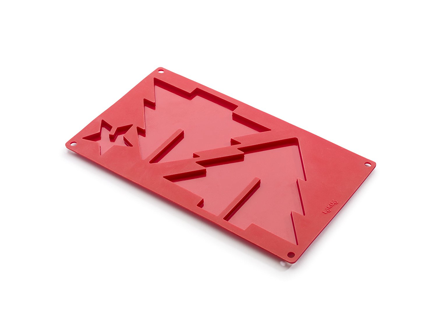Lekue 3D Big Xmas Tree Mold, Red N6 free image download
