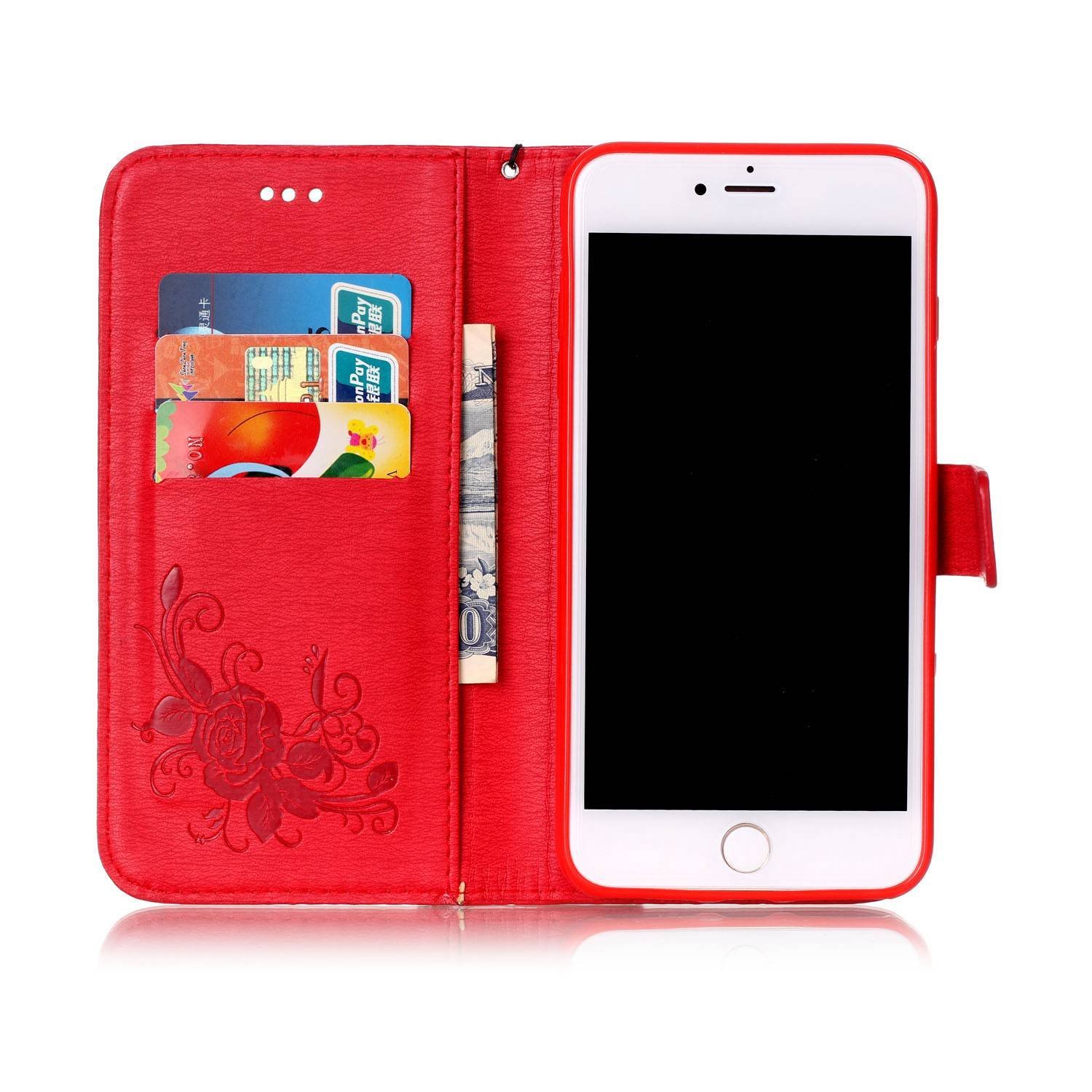 IPhone 7 Plus Case, iPhone 7 Plus Wallet Case,PHEZEN Cute Bear Don't ...