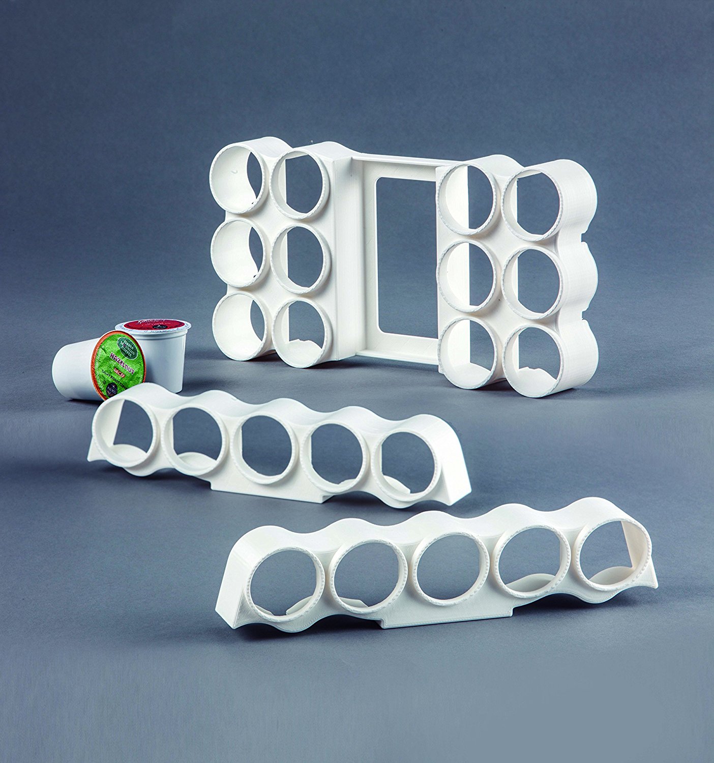 Cafe Wall Caddy (white) - Holds Up to 22 Keurig K-Cup Coffee or Tea ...