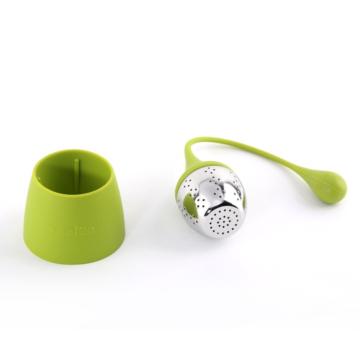 Musiclily Silicone Handle Tea Infusers Leaf Ball Strainers Tea Steeper ...