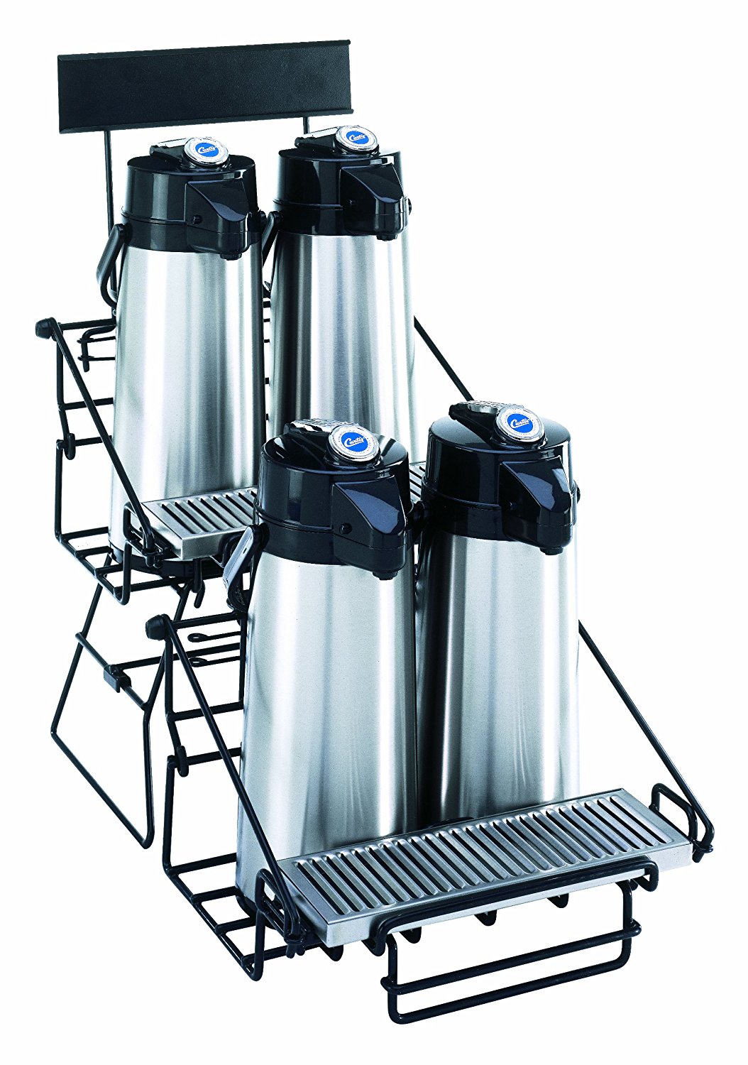 Wilbur Curtis Two-2 Position Wire Airpot Rack - Compact Design with ...