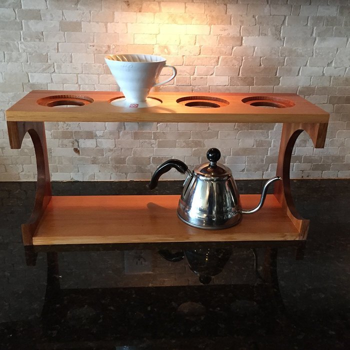 V60 Modern Coffee Pour Over Stand-4 Hole Station N3 free image download
