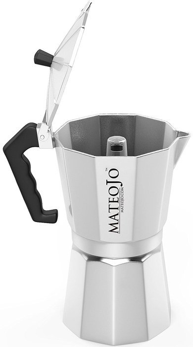 Stovetop Espresso Maker - Italian Moka Pot - Cafetera - Cuban Coffee ...
