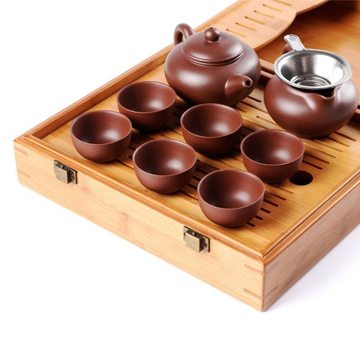 Home tea(TM) Chinese zisha Kungfu Tea set portable outdoor travel tea ...