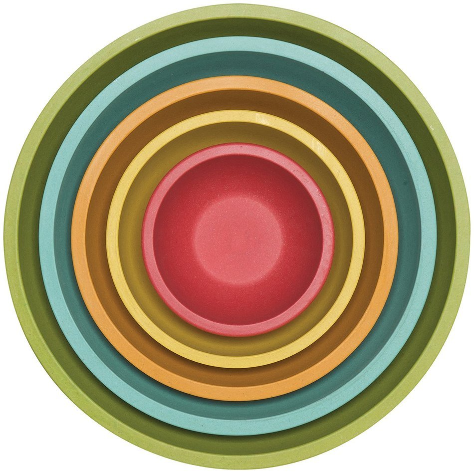 Now Designs Ecologie Mixing Bowls, Multi, Set of 5 N5 free image download