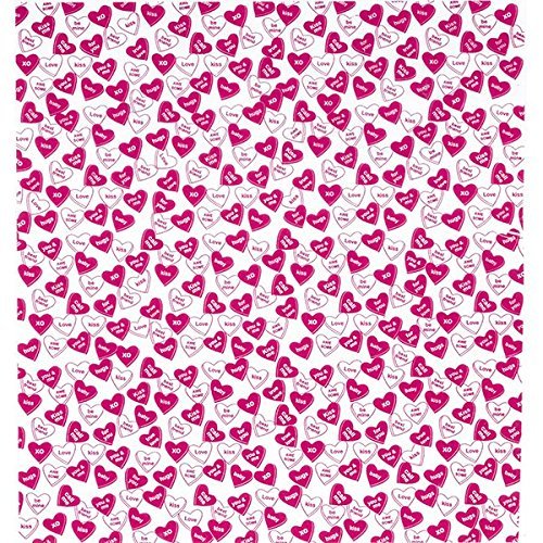Sweet Talk Raspberry Cocoa Butter Chocolate Transfer Sheet by GSA free ...