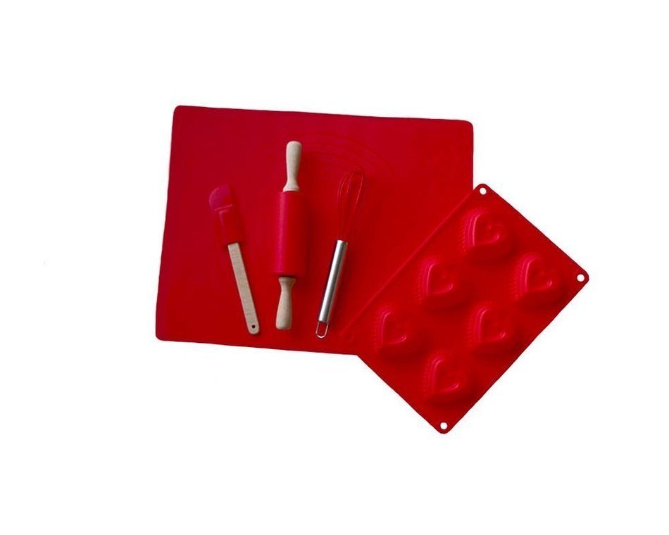 Purple Children's Baking Set with Matching Personalized Apron by Dikor ...