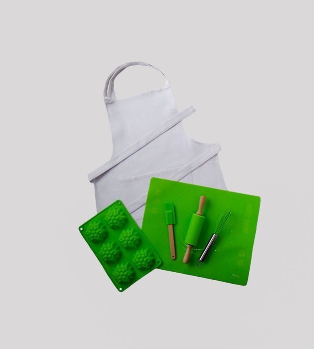 Purple Children's Baking Set with Matching Personalized Apron by Dikor ...