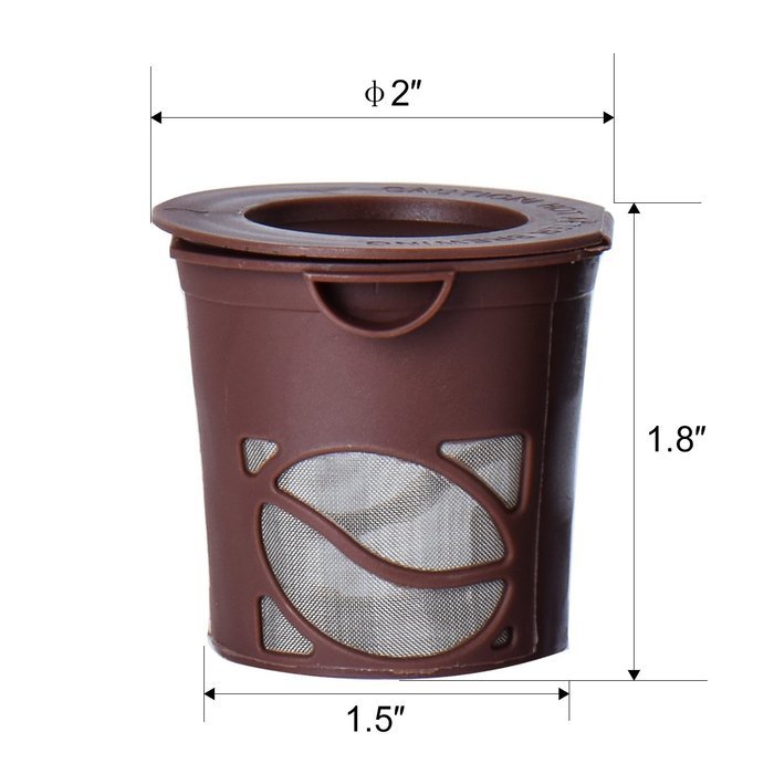 Newcomdigi Coffee Filters Refillable Coffee Capsules Reusable K Cup ...