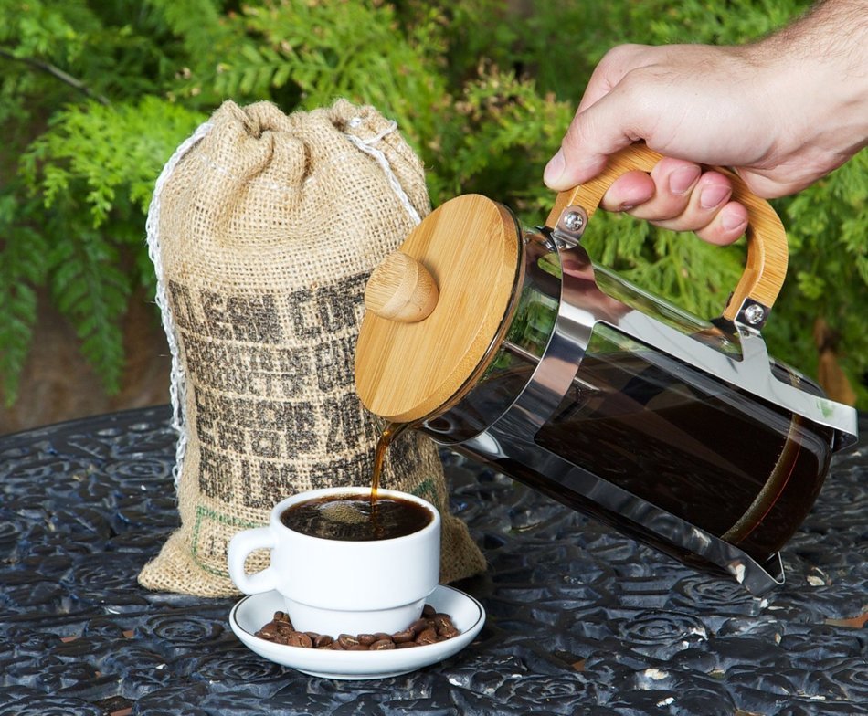 Urban Galley French Press Coffee Espresso Tea Maker (3 Cup / 350ml ...