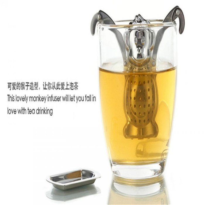 MAXGOODS Fine Monkey Tea Infuser Stainless Steel Strainer Filter N9 ...