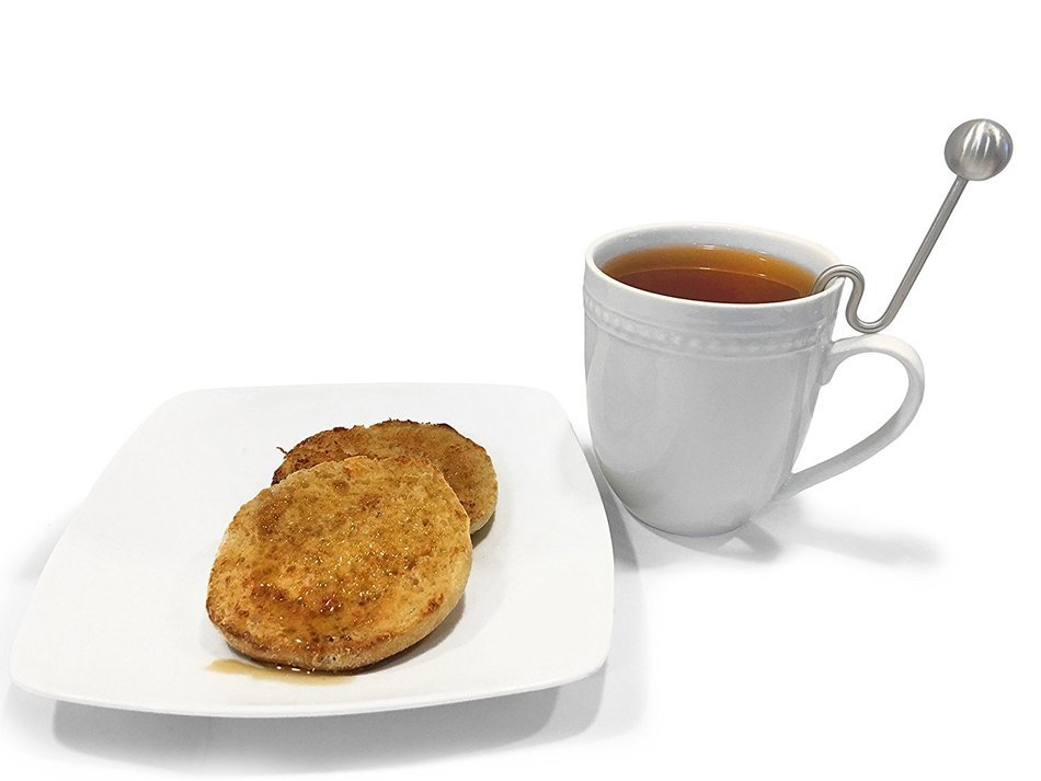 Teablee Honey Dipper Stick 304 Stainless Steel (6 inches) Best Swizzle ...