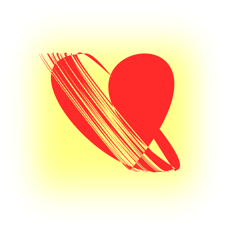 Abstract Heart Logo Clipart free image download