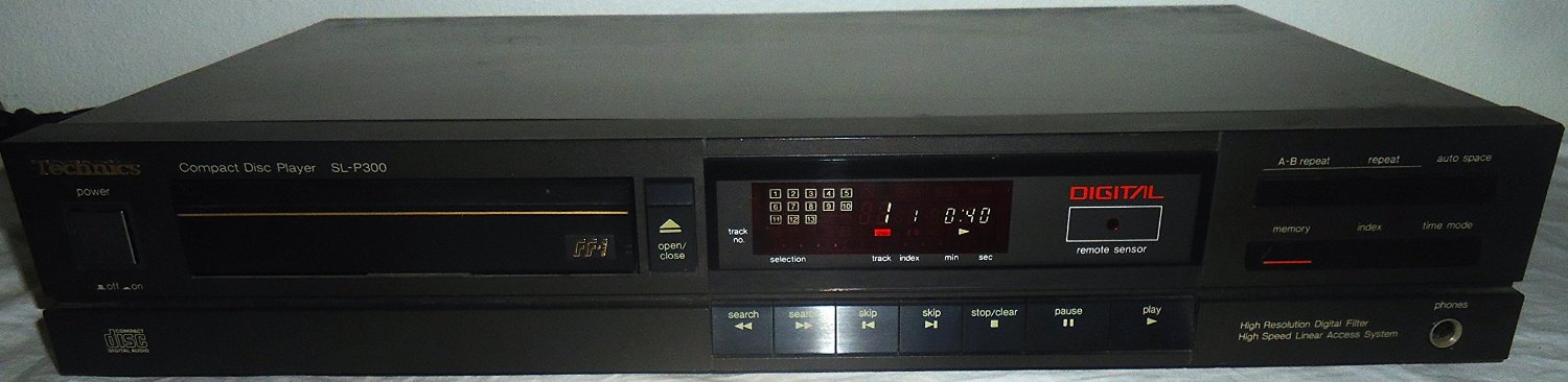 Technics SL-PG300 Single CD Disc Compact Disc Player N4 free image download