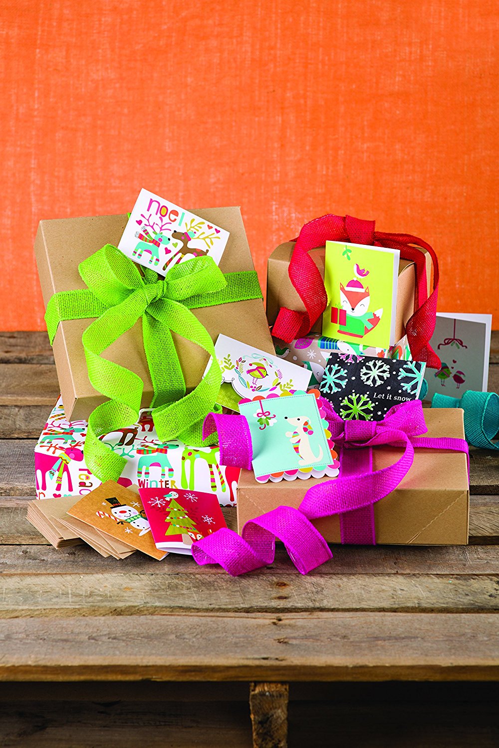 The Gift Wrap Company 19063 56 Wired Burlap Ribbon 1 5 Green Tea