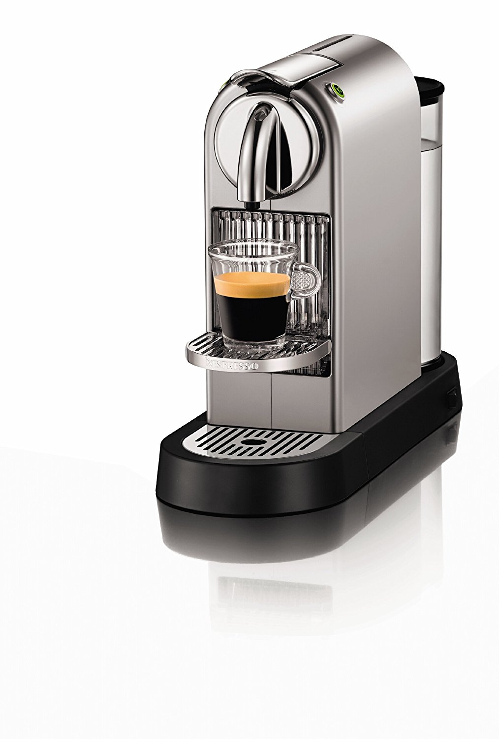 Nespresso Citz D110 Espresso Machine, Silver Chrome free image download