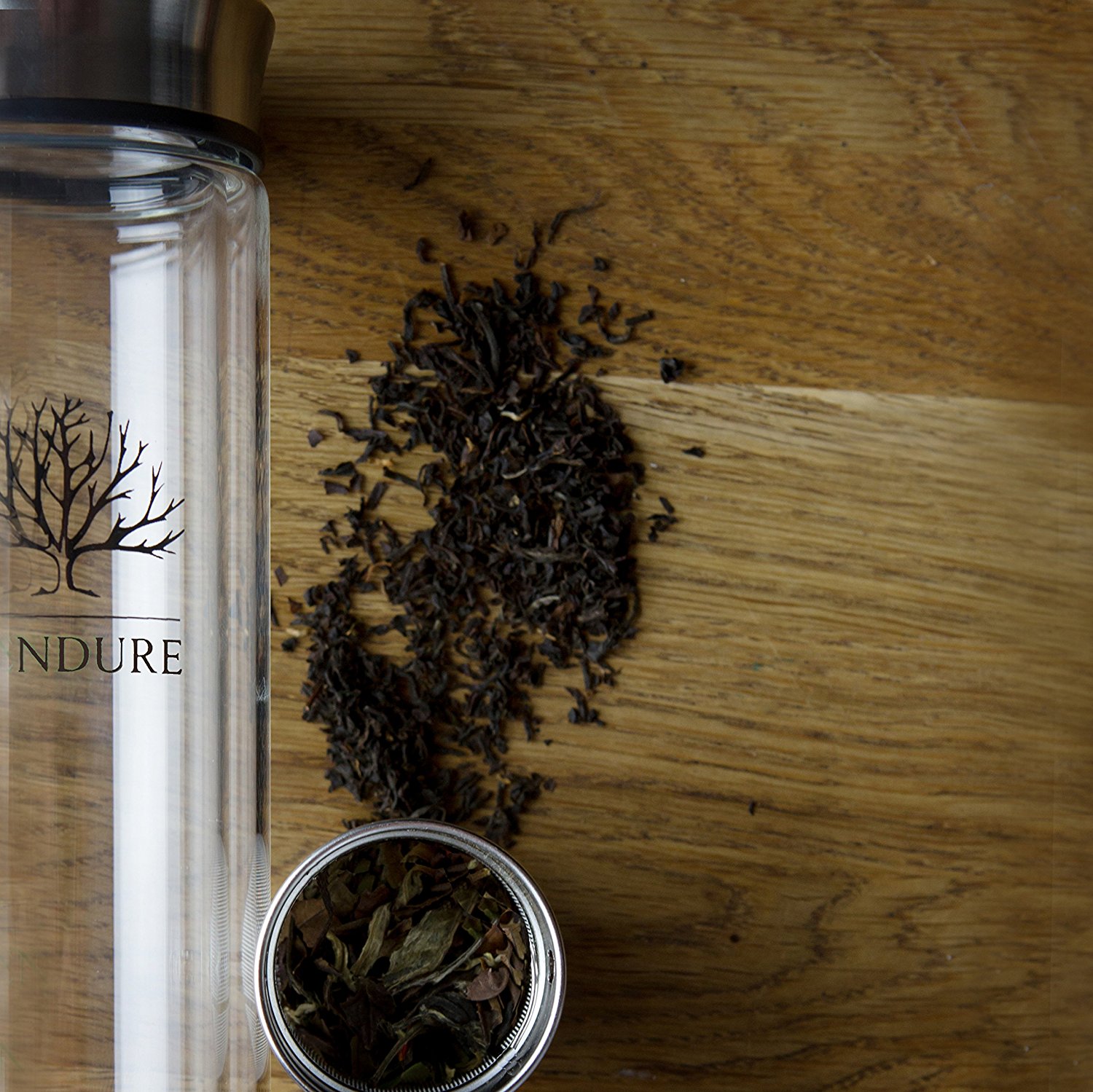 UEndure Tea Infuser - Tea Tumbler Tea Cup with Loose Leaf Tea Strainer ...