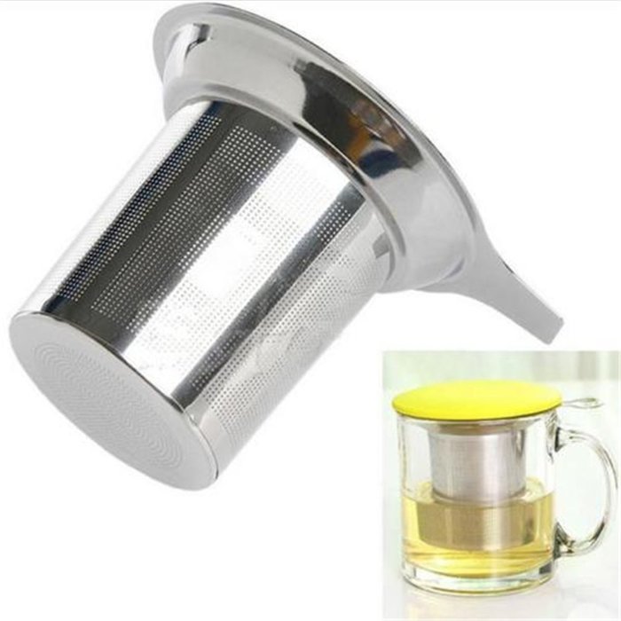 UNKE Stainless Steel Mesh Tea Infuser Cup Strainer Loose Tea Filter ...