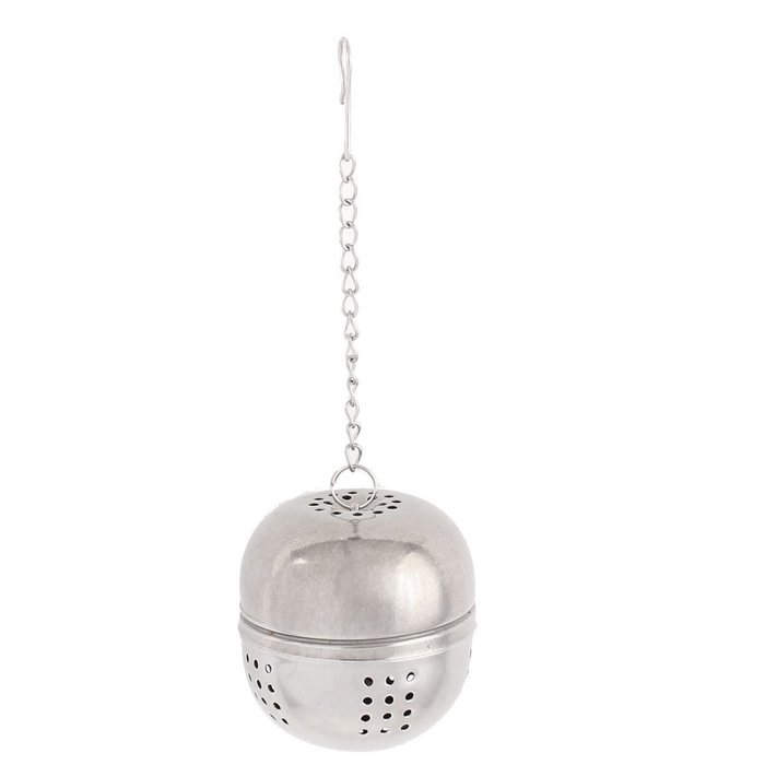 Stainless Steel Ball Strainer Tea Leaf Spice Perfume Infuser 45mm Dia ...