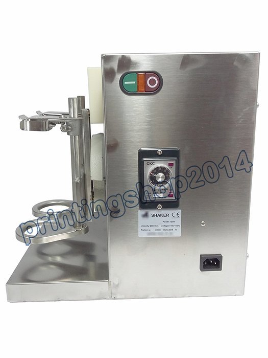 All Stainless Steel Double-cup Bubble Boba Milk Tea Shaker Auto Shaking ...