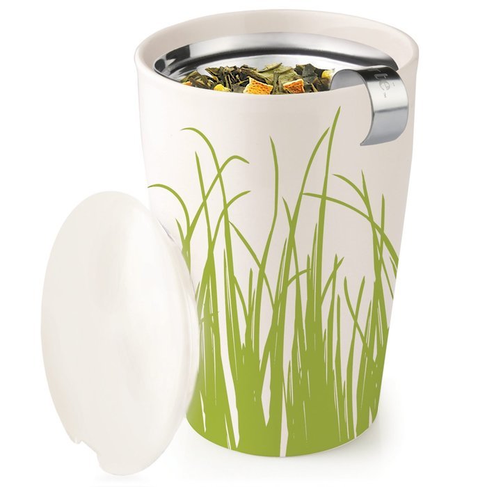 Tea Forte KATI Single Cup Loose Leaf Tea Brewing System, Insulated ...