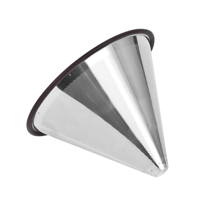 Justmysport Stainless Steel Double Mesh Filter Coffee Dripper Reusable ...