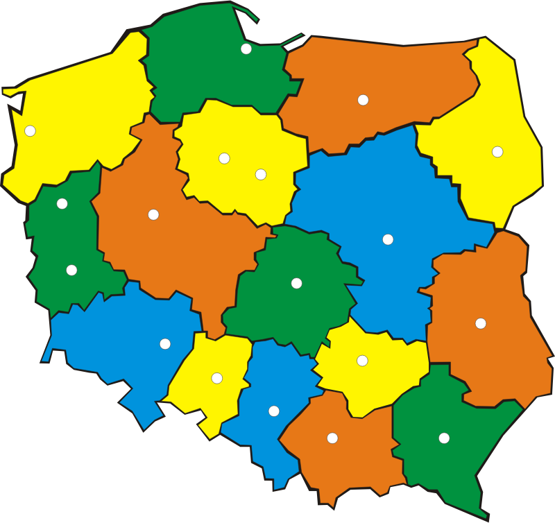 Map Of Poland drawing free image download