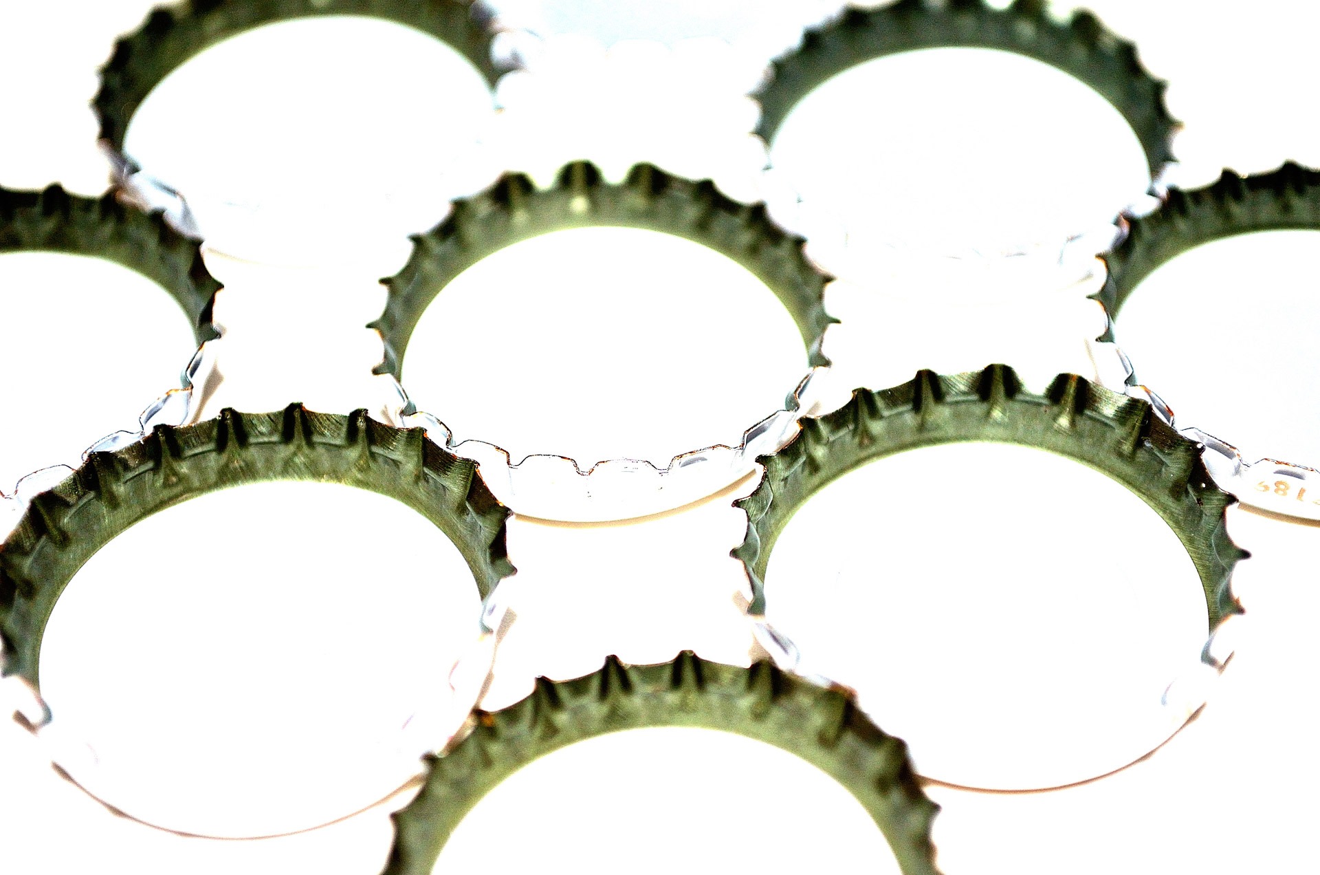 Bottle caps lids macro cap free image download