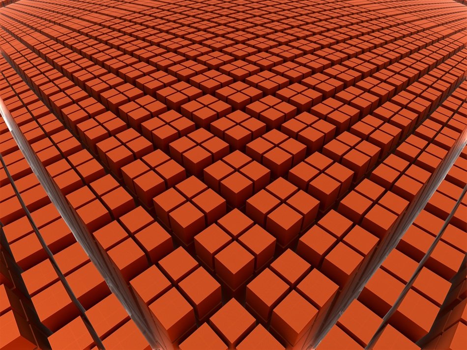 Grid cube cubic design geometric free image download