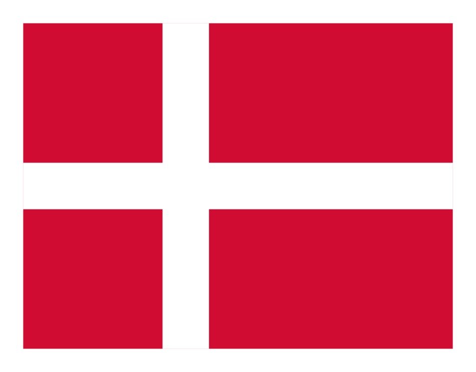 Flag denmark red field background free image download