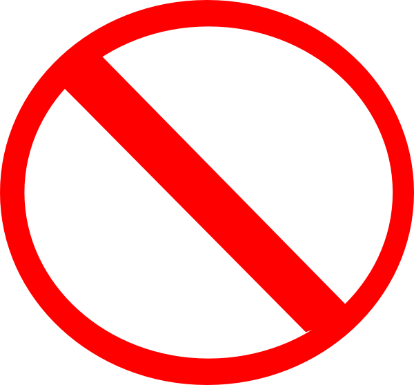 Cross Out Sign free image download