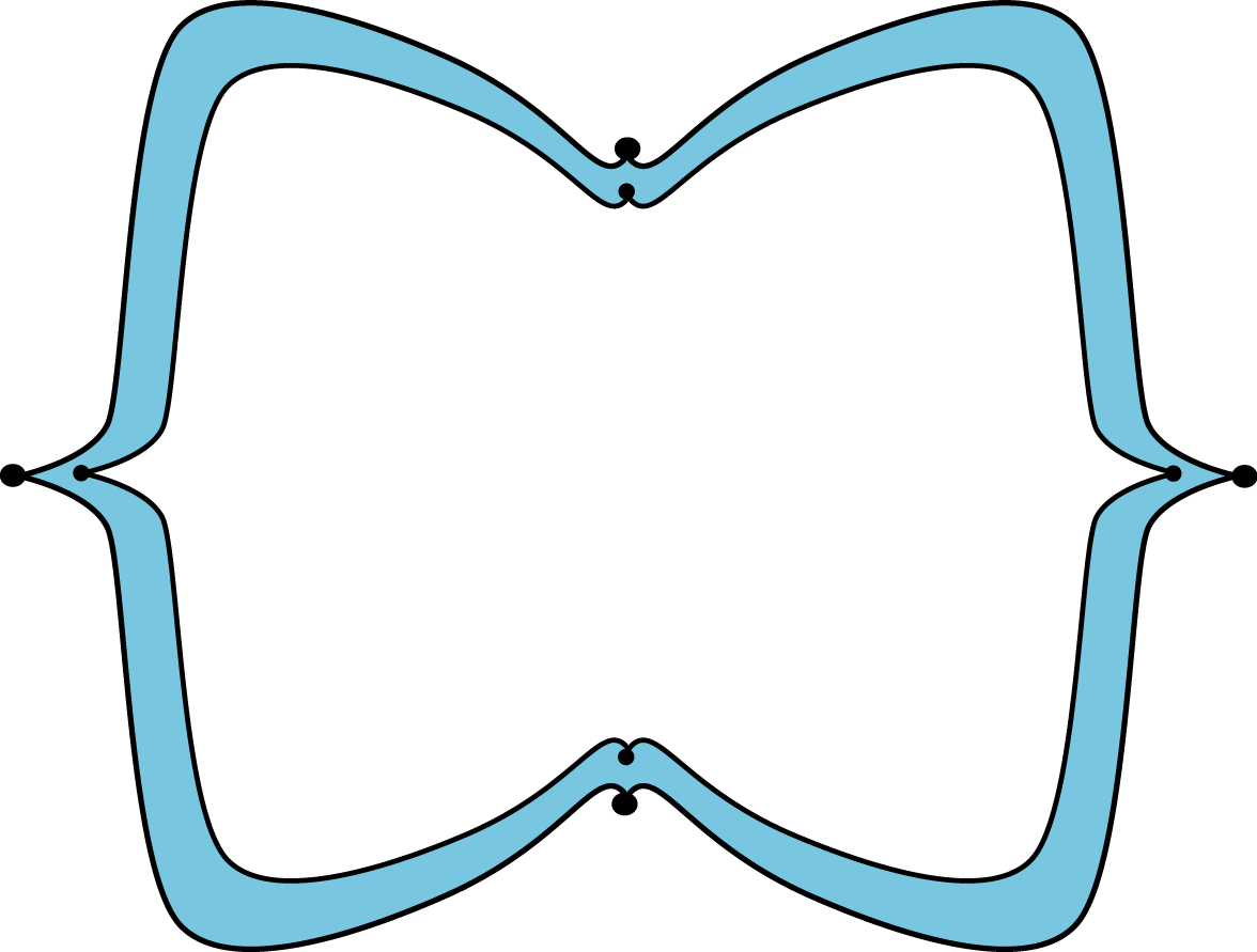 Blue swirl frame clipart free image download