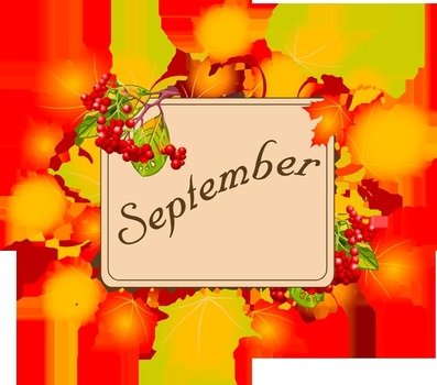 September Clip Art N5 free image download