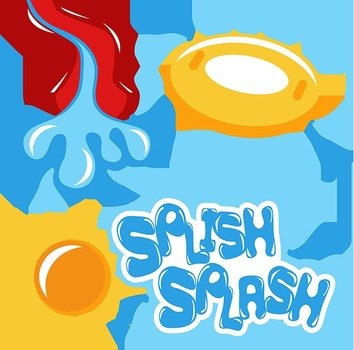 Splish Splash Clip Art N2 free image download