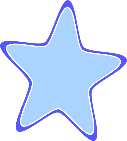 Rounded Star Clip Art N10 free image download
