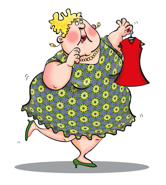 Fat Old Lady Cartoon N2 free image download