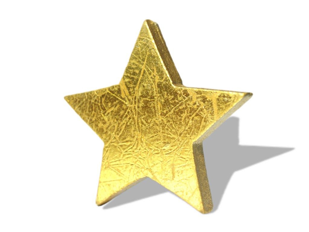 Big 2d Gold Star drawing free image download