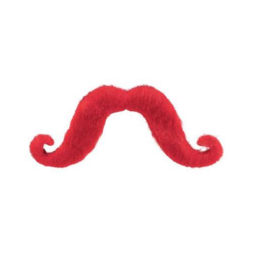 Red Handlebar Mustache free image download